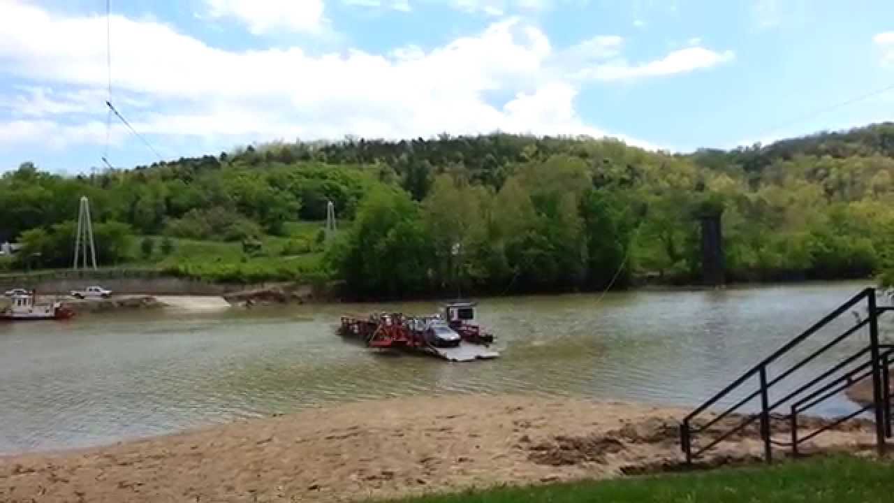 Valley View Ferry, Kentucky River - YouTube