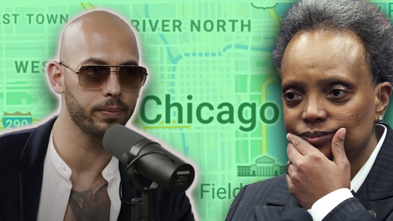 Andrew Tate GOES OFF on The City of Chicago After Downtown Disturbance ...