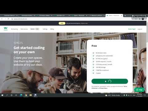 Make free website from w3schools.com - YouTube