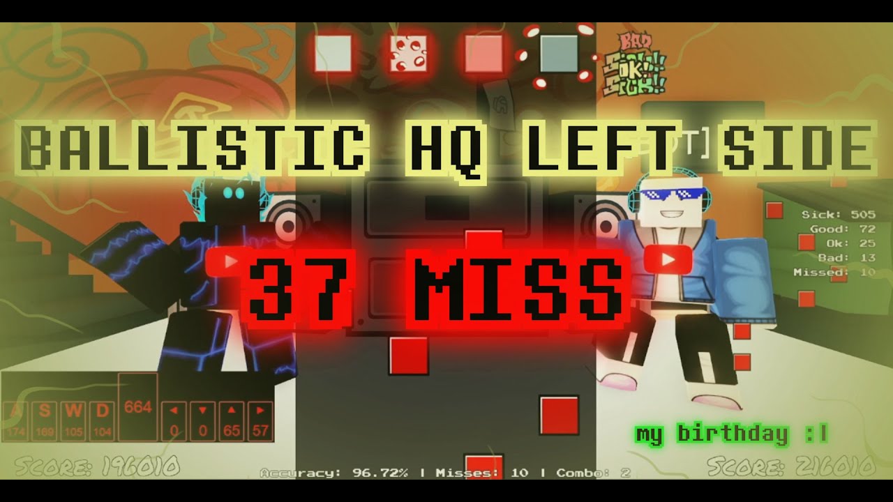 Ballistic HQ 37 Miss (Left Side) - Funky Friday - YouTube