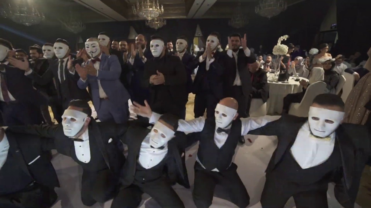 Best Entrance OF Bride & Groom in kuwait دخله عريس في الكويت - YouTube