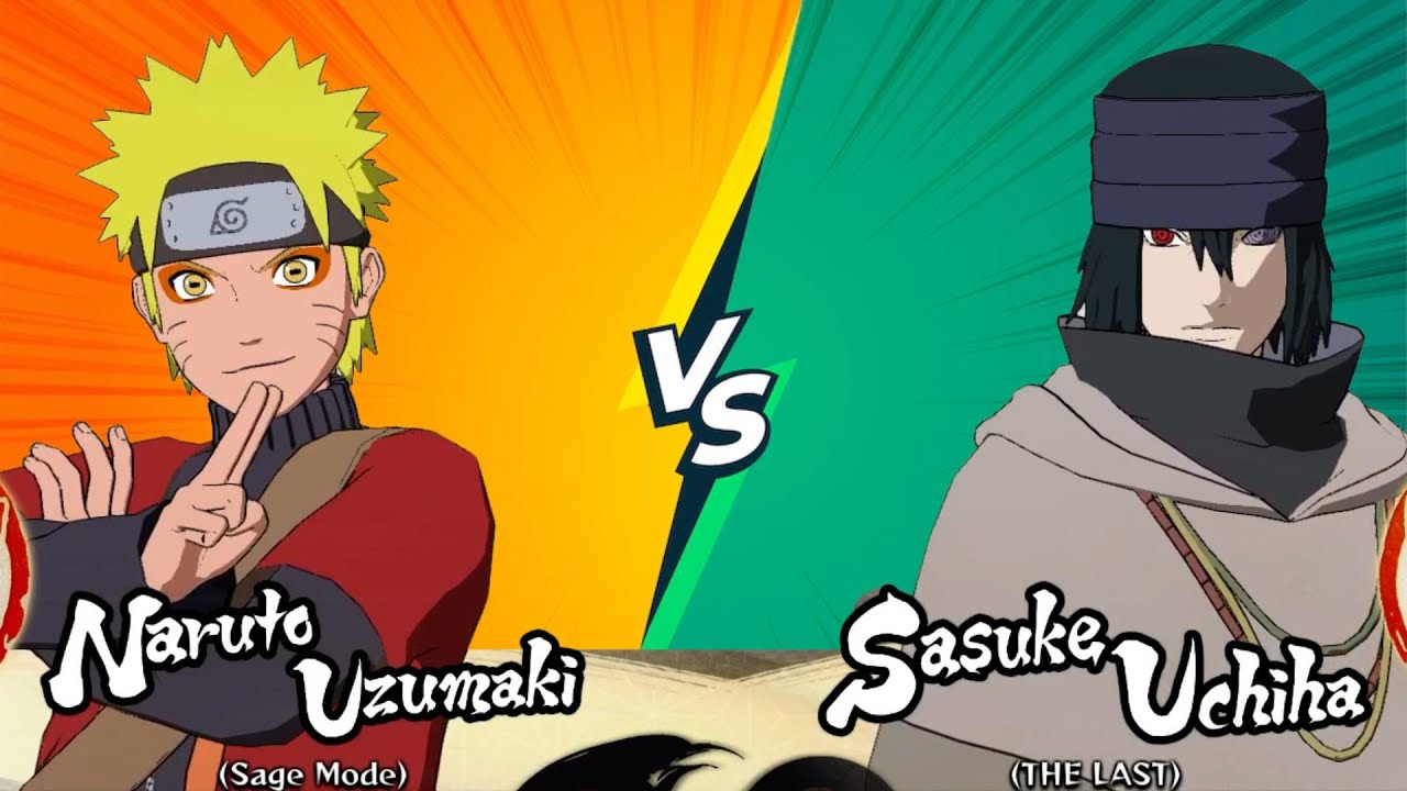 ᴴᴰ Naruto Uzumaki : Sage Mode vs Sasuke The Last ( Com vs Com) Naruto ...
