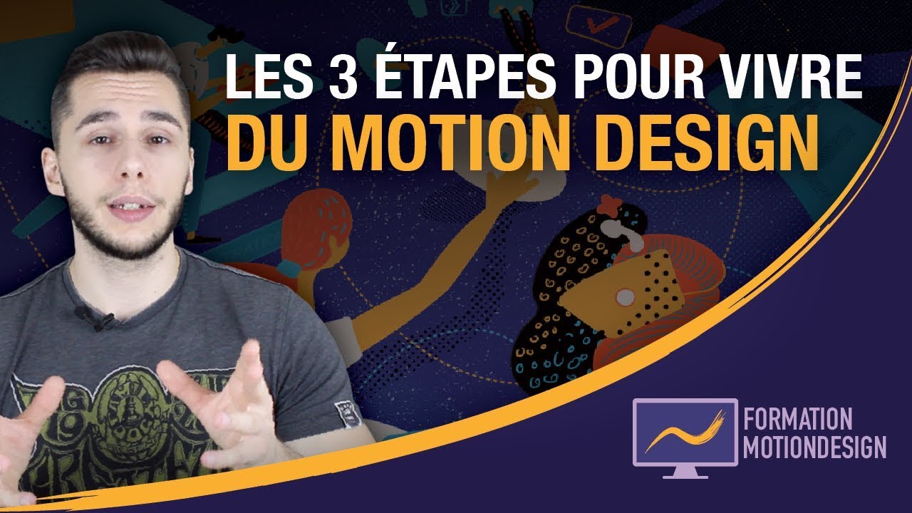 Comment vivre du motion design en 3 étapes ? - YouTube