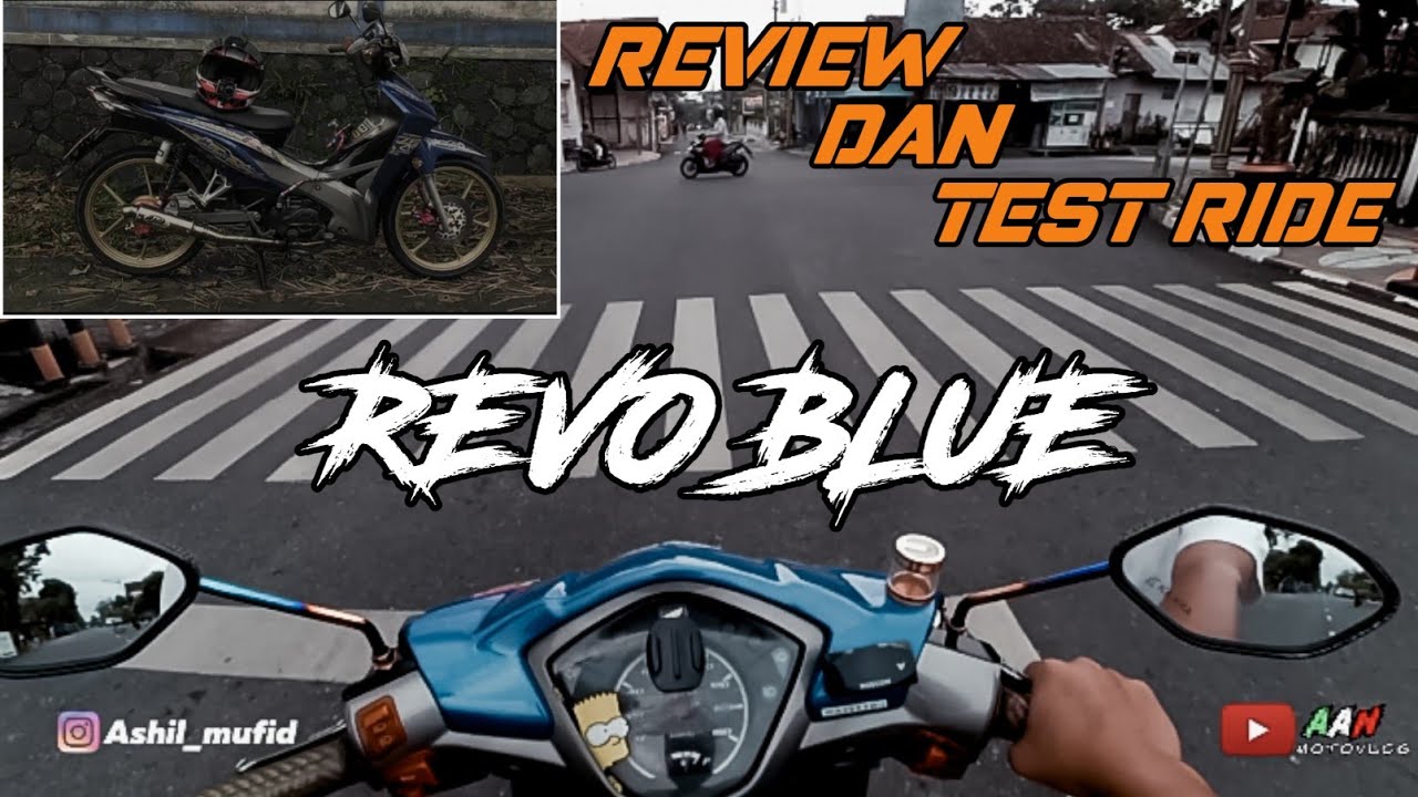 REVIEW DAN TEST RIDE REVO BLUE || Speknya bikin merinding ‼️ - YouTube