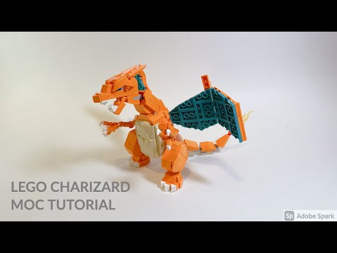 LEGO Charizard MOC (Tutorial) | LEGO Pokémon
