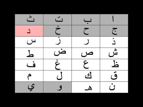 arabic sounds_letters unit3 d - YouTube
