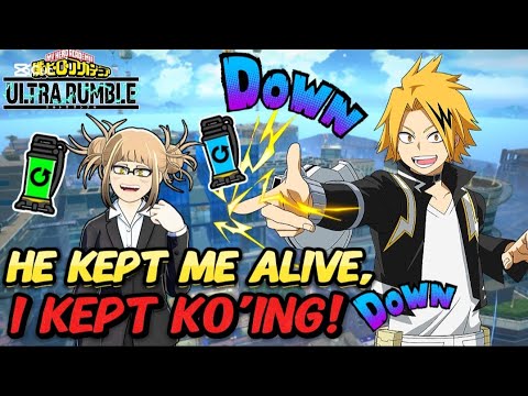 Denki Went OFF! Nonstop Fighting Thanks to My Teammate! (10 KOs) - YouTube