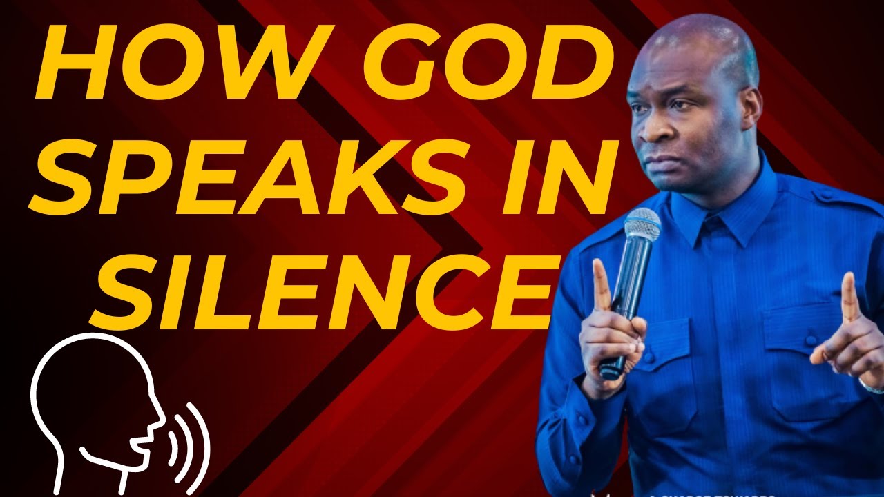 HOW GOD SPEAKS IN SILENCE | APOSTLE JOSHUA SELMAN - thejesusculture