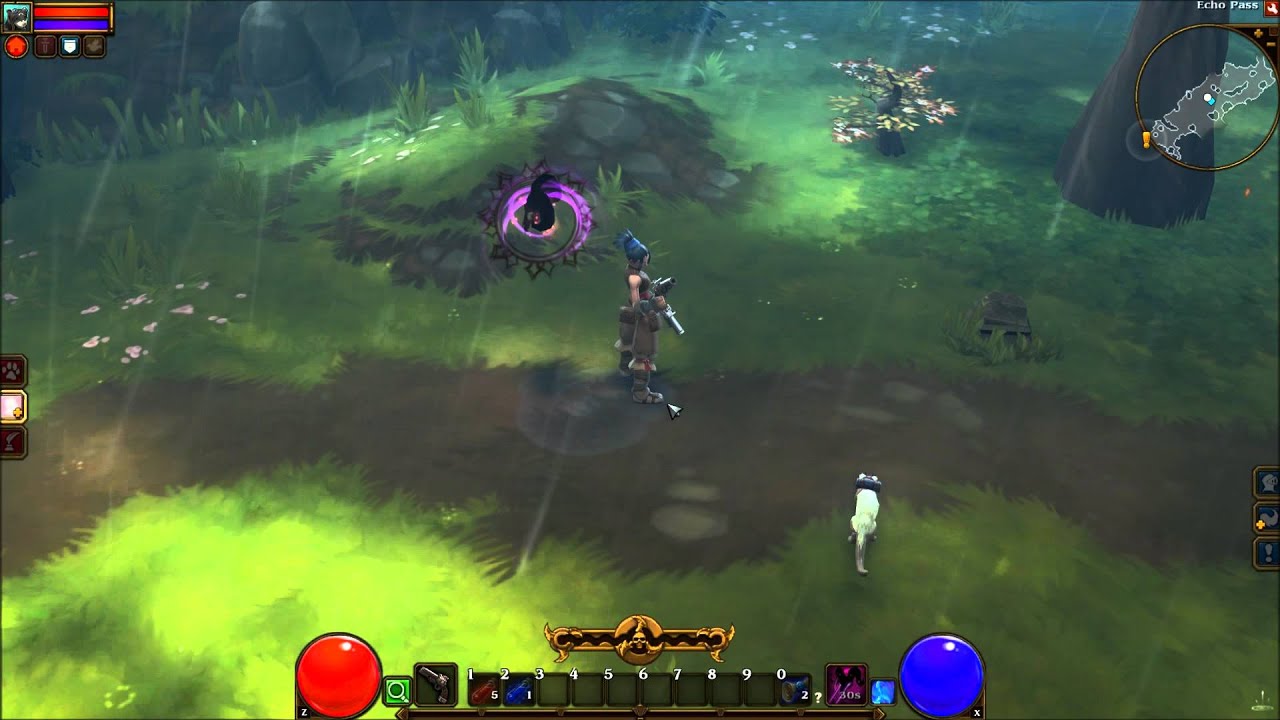 Torchlight 2 - Outlander - Repulsion Hex - YouTube