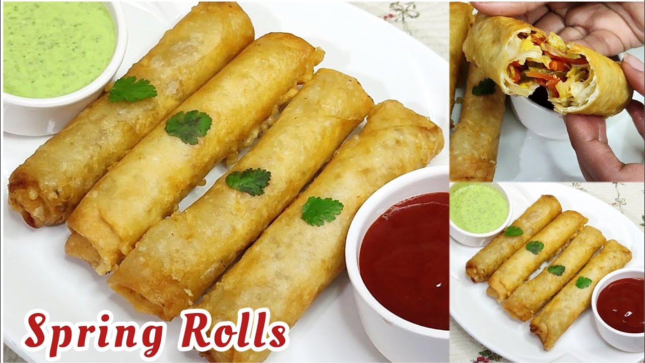 Chicken Spring Rolls | Make & Freeze Recipe | Roll Recipe - YouTube