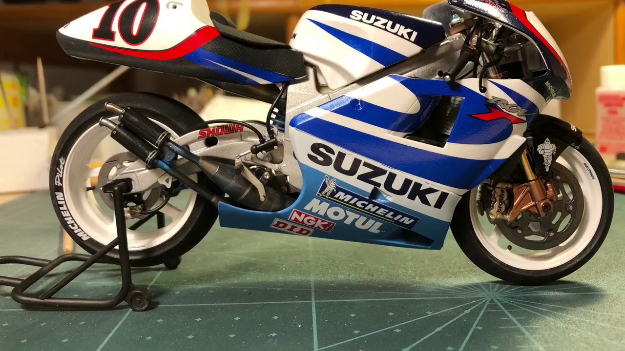 Built of 1/12 Tamiya Suzuki RGV-Gamma XR89 - YouTube