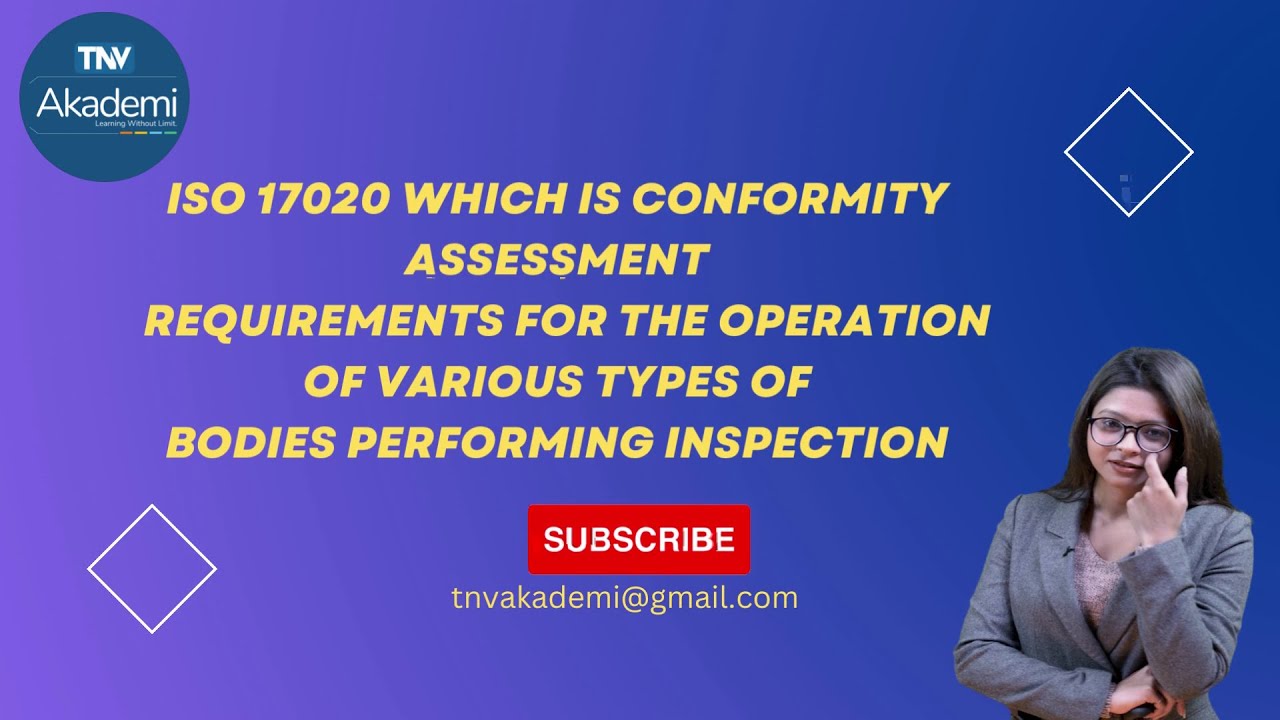 ISO 17020 which is Conformity assessment — Requirements - YouTube