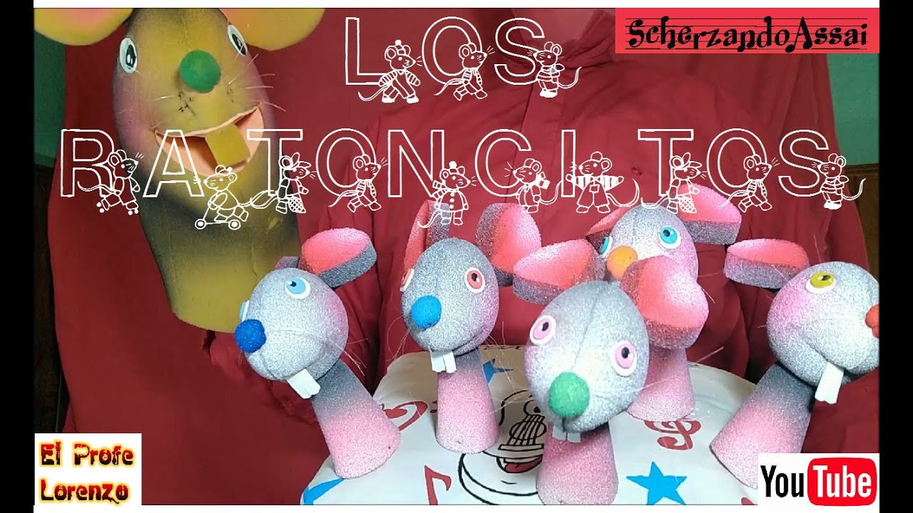 Los Ratoncitos (o Cinco ratoncitos) Versión Scherzando Assai - YouTube