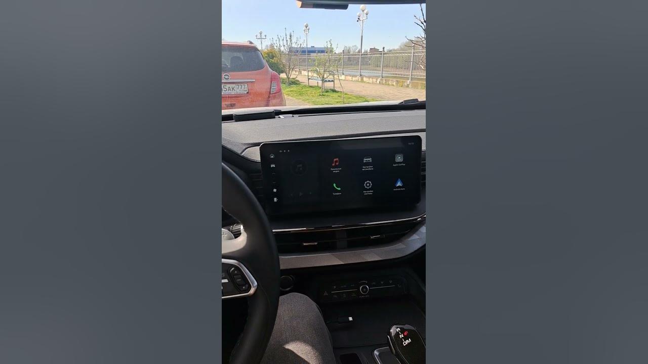 Haval F7x. Новая панель мультимедиа. Отличие от дорестайлинговой версии ...