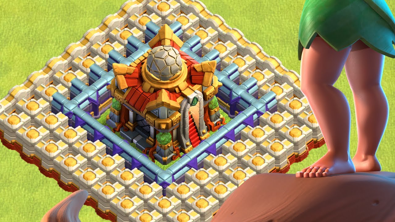 MAXED TH16 (again) - YouTube