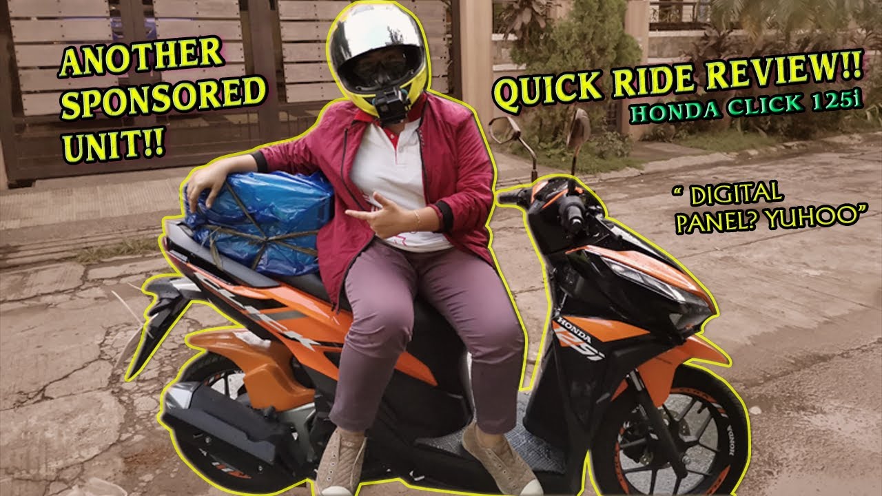 HONDA CLICK 125i | First Ride Review by ROSNOF | Motovlog - Just ...