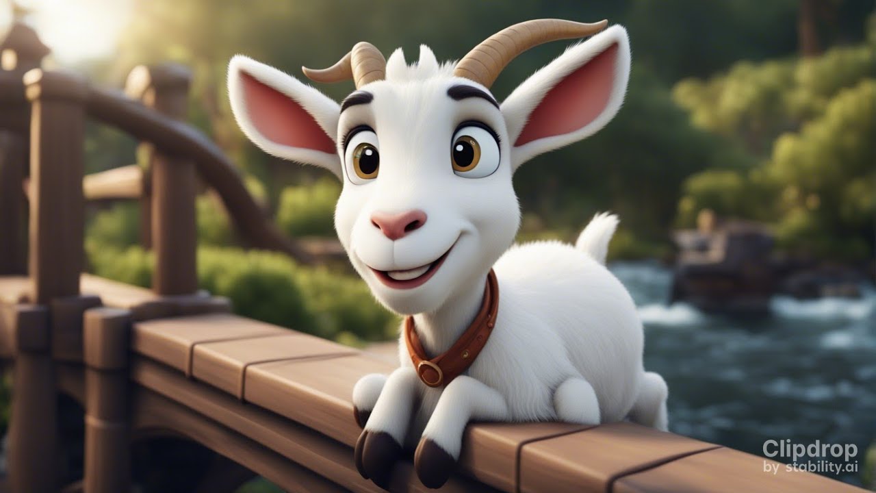 kids moral story Foolish Goat # Baby toons book - YouTube