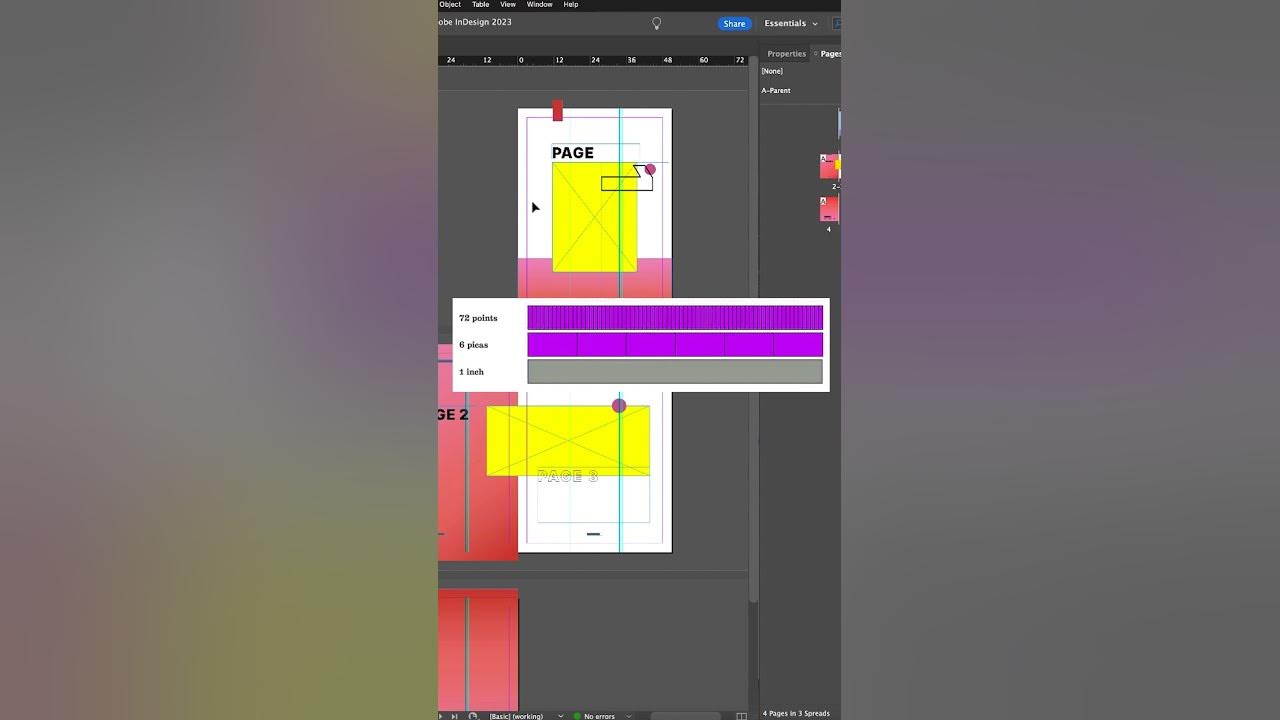 Quickly Switch From Picas To Inches In Adobe InDesign 2023 shorts quickly-switch-from-picas-to-inches-in-adobe-indesign-2023-shorts