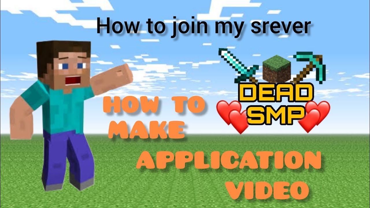 How To Join My Srever | Minecraft | How To Make Application Video | # ...