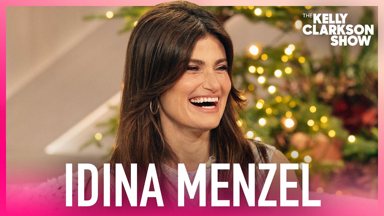 Idina Menzel Sang Instead Of Screaming While Giving Birth - YouTube