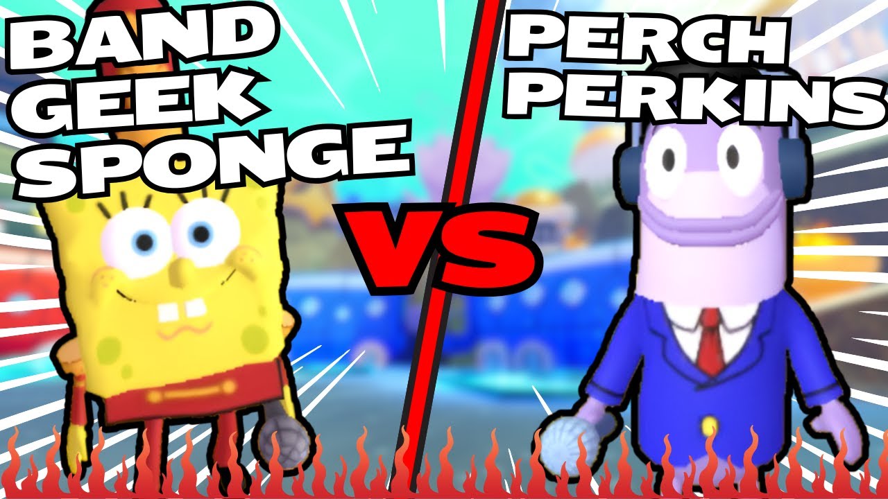 THE NEW PERCH PERKINS UNIT VS BAND GEEK SPONGEBOB... SpongeBob TD ...