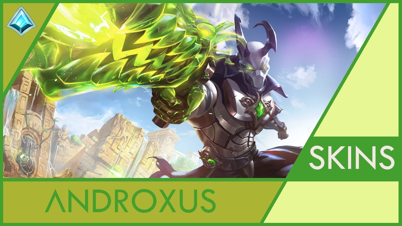 Paladins - All Androxus Skins | Preview - YouTube