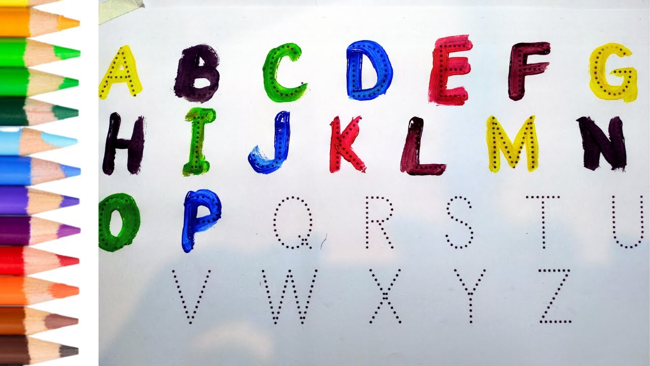 A to Z For kids | ABC Song For Toddler | 123 Numbers | Learn To Count ...