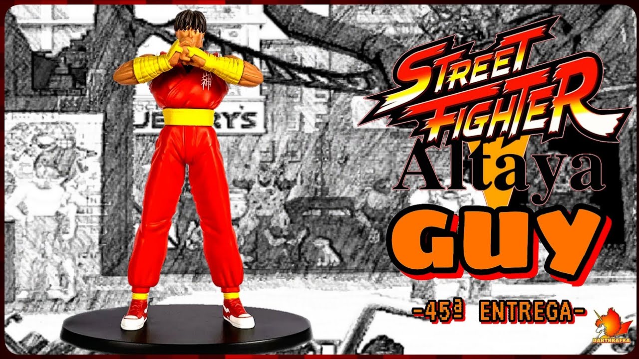 [STREET FIGHTER ALTAYA] GUY, 39º Maestro de Bushinryu Ninjutsu - YouTube