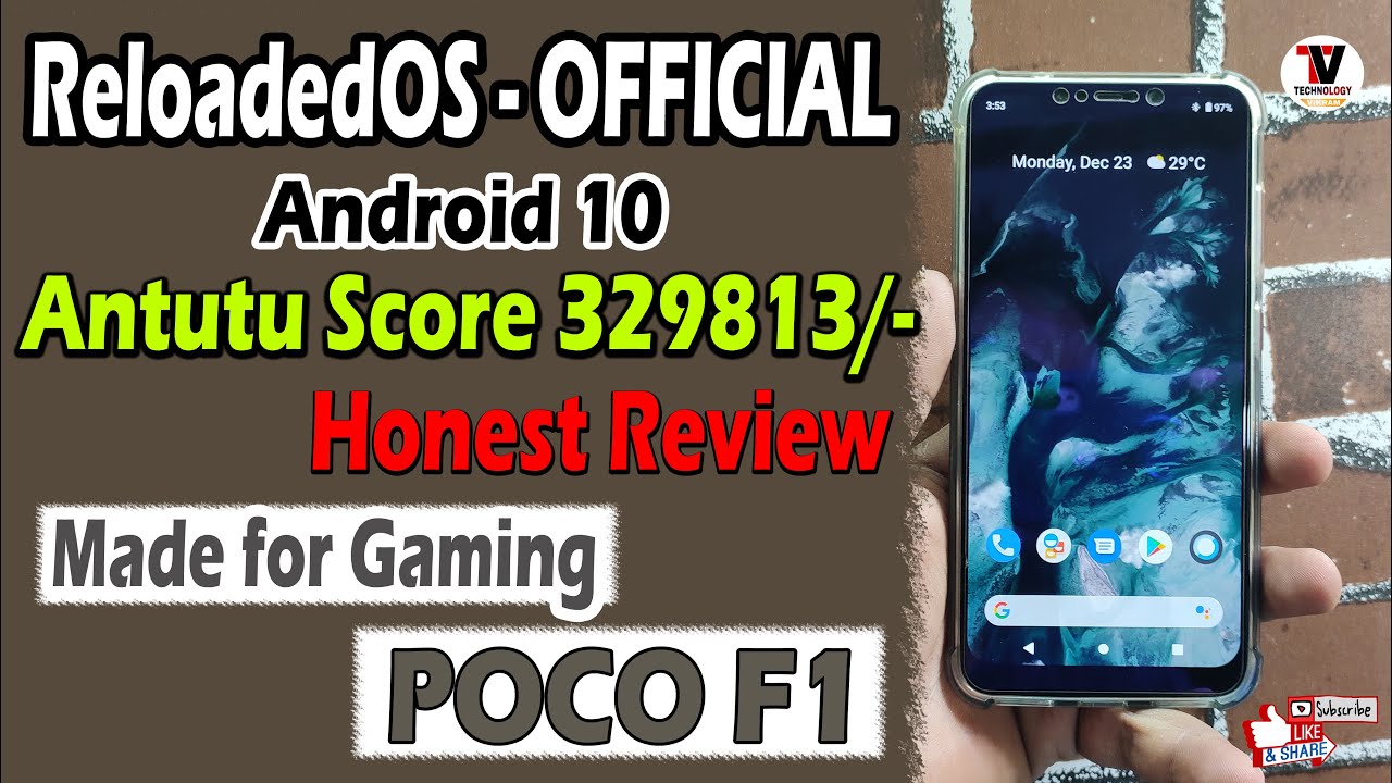 ReloadedOS - OFFICIAL Android 10 FOR POCO F1 | Antutu Score 329813 | Build For GAMING | MUST ...