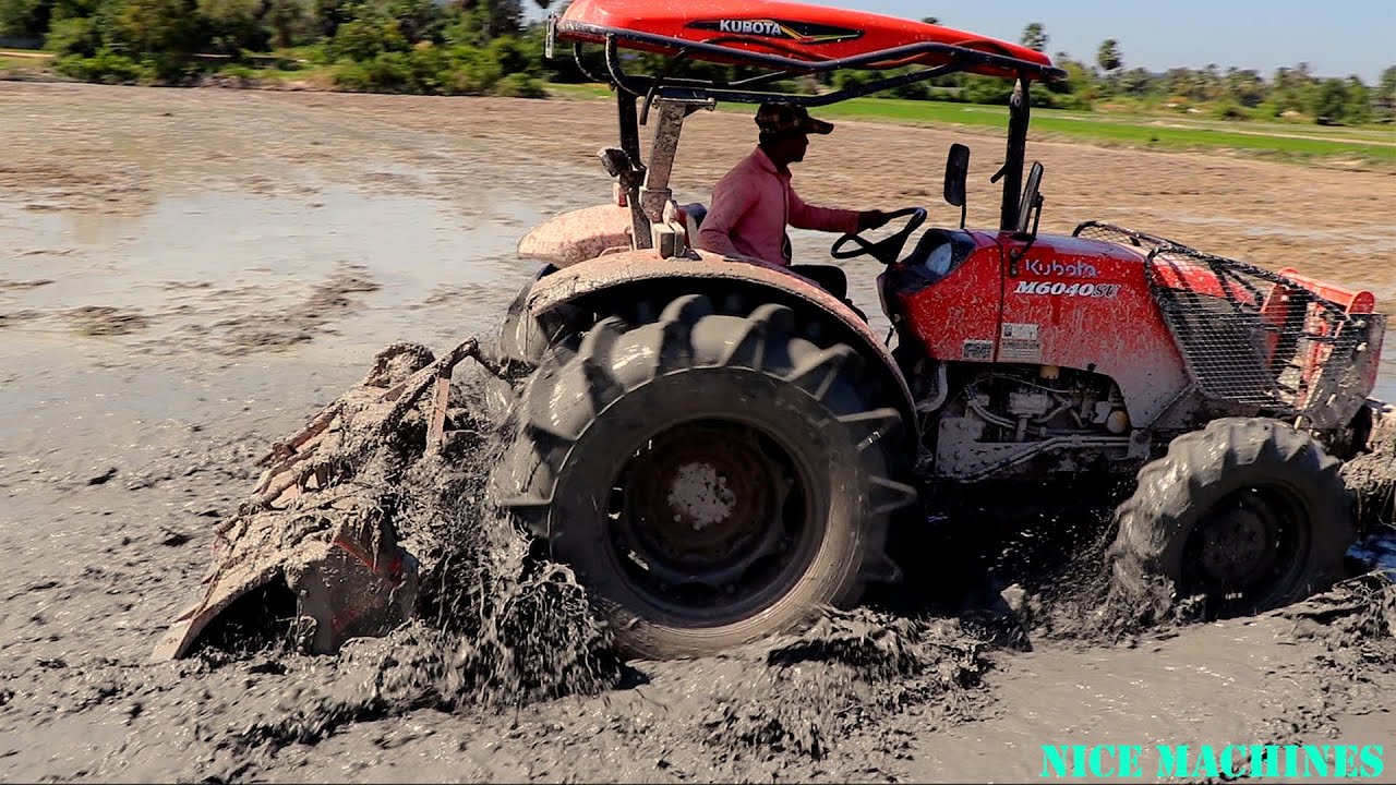Crazy Tractor Mudding | Tractor Work Mudding | Tractor Puddling ...