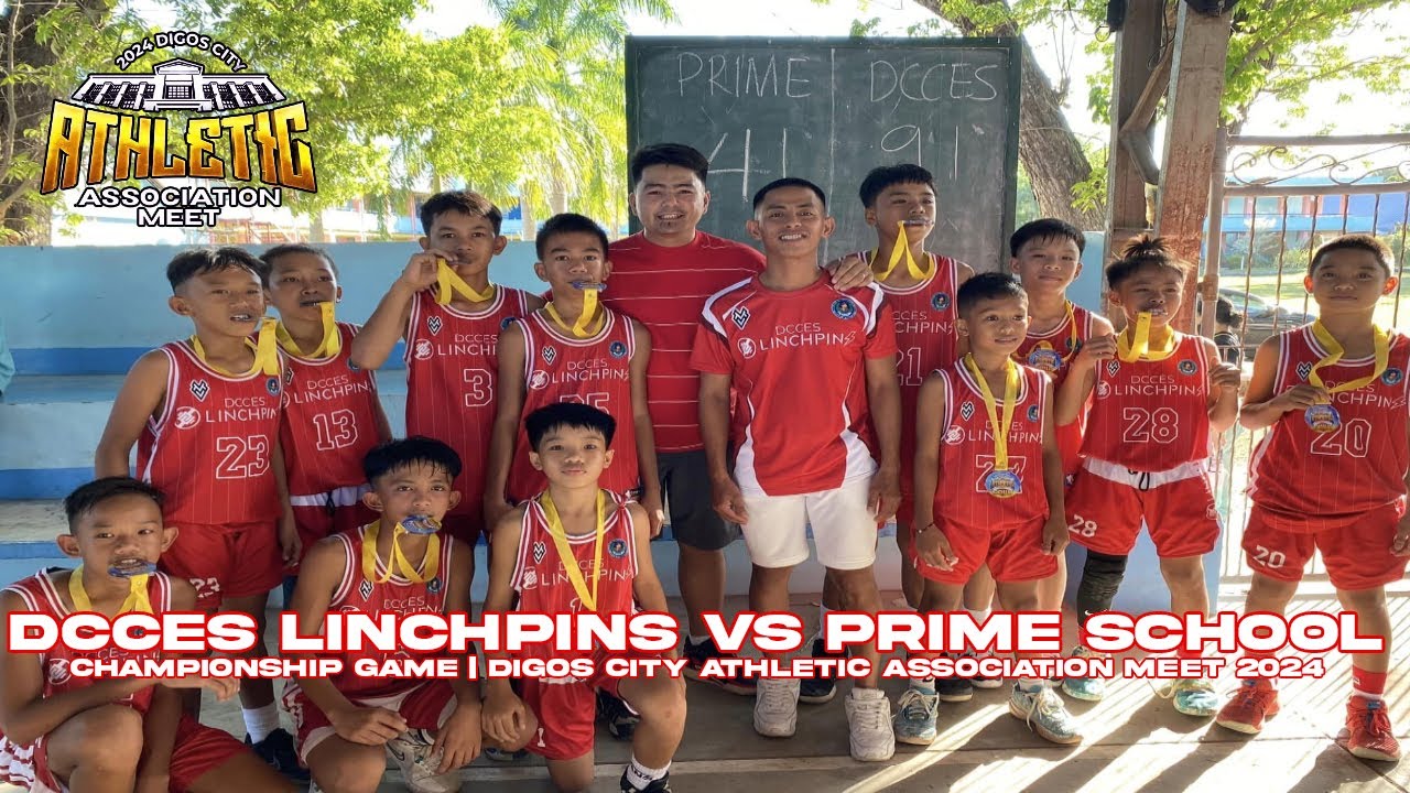 DCCES LINCHPINS VS PRIME SCHOOL | DIGOS CITY ATHLETIC ASSOCIATION MEET ...