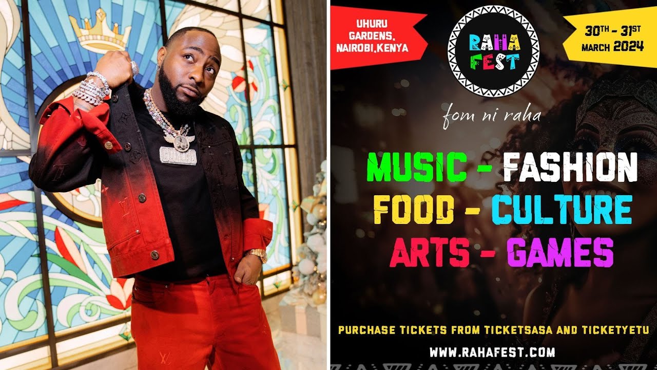 NOMA: Davido alipwa milioni 884 kutumbuiza tamasha la RAHA FEST Nairobi ...
