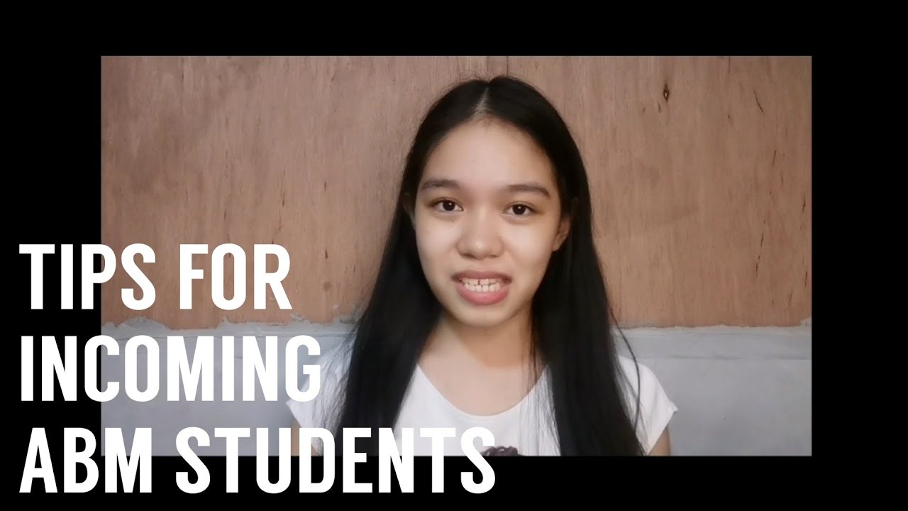 TIPS FOR INCOMING ABM STUDENTS | How to survive ABM strand | Jellaine S ...