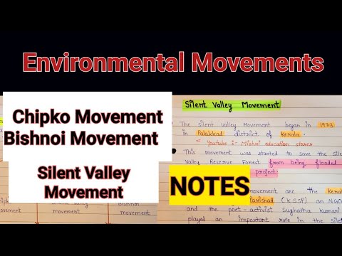 Environmental movements in india | Chipko movement , bishnoi movement ...
