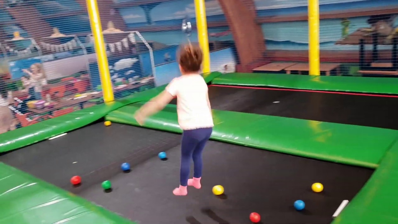 Indoor Playground 5 Little Monkeys - YouTube