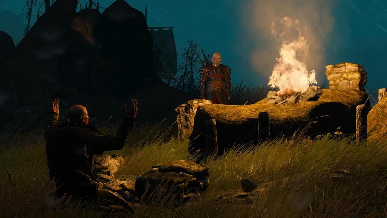 The Witcher 3 Helping the Pellar - YouTube