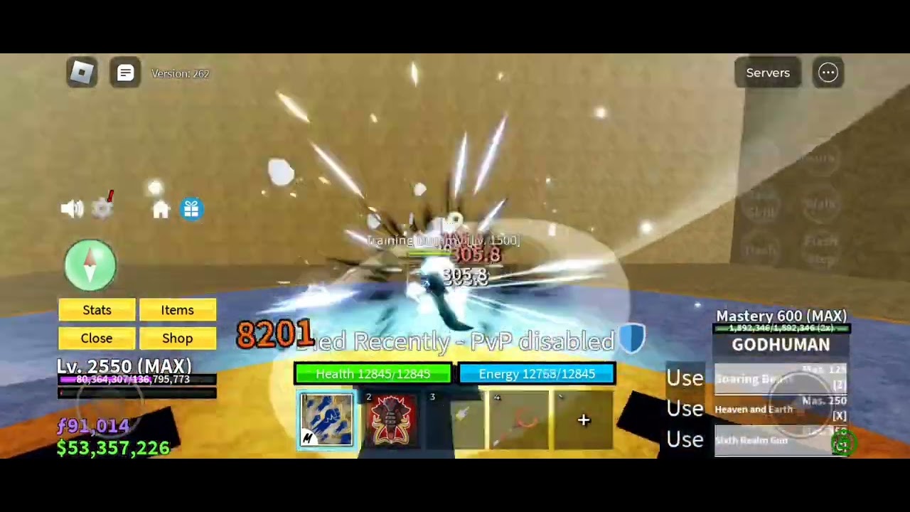 Mammoth combo in blox fruits - YouTube