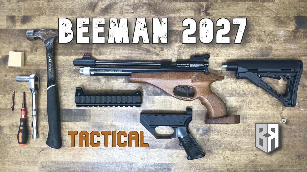 Beeman 2027 Tactical Conversion Kit - YouTube