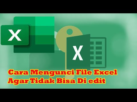 Cara Mengunci File Excel Agar Tidak Bisa Diedit Dan Dicopy Serta ...