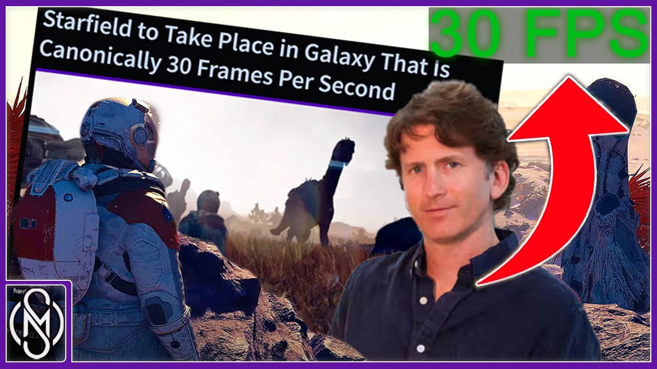 Starfield Canonically in 30 FPS Galaxy - Hard Drive - YouTube