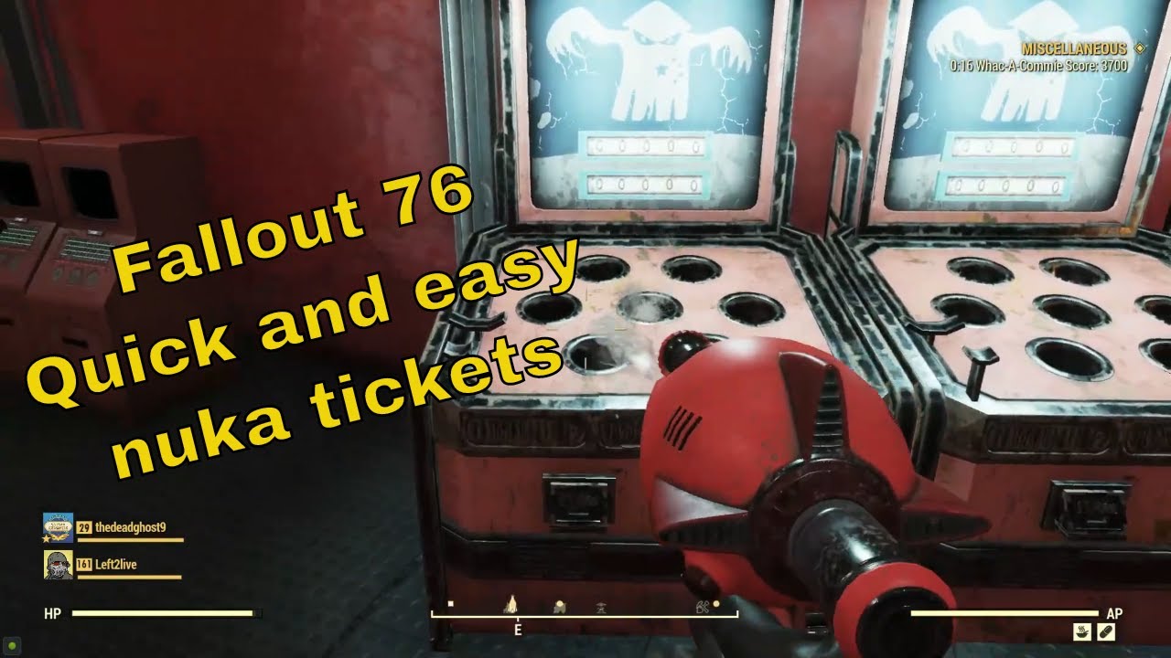 Fallout 76: Quick and easy nuka tickets - YouTube