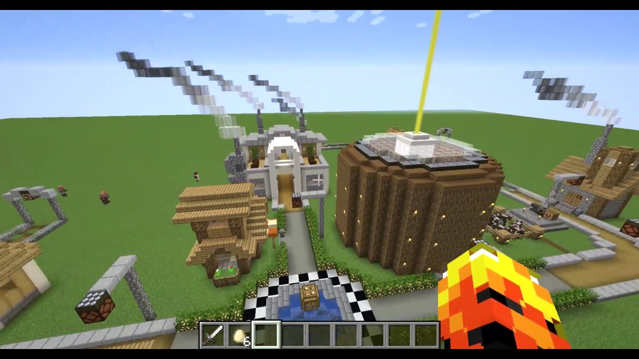 Transformed Minecraft 1.14 Village Tour - YouTube