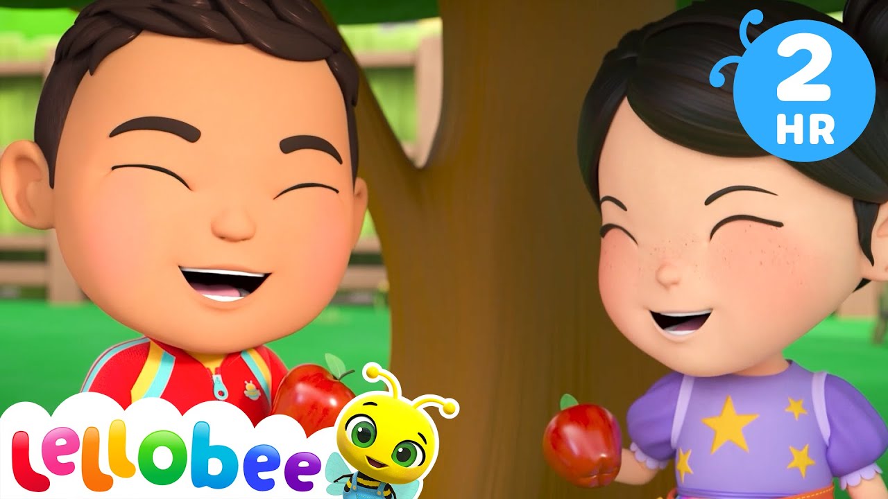 LELLOBEE | Shake the Apple Tree | Lellobee - Rishi & Ella's Preschool ...