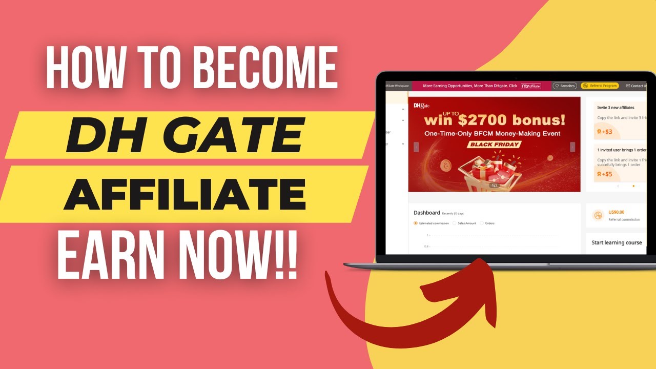 How to Become A DHgate Affiliate in 2025 and Earn! - YouTube