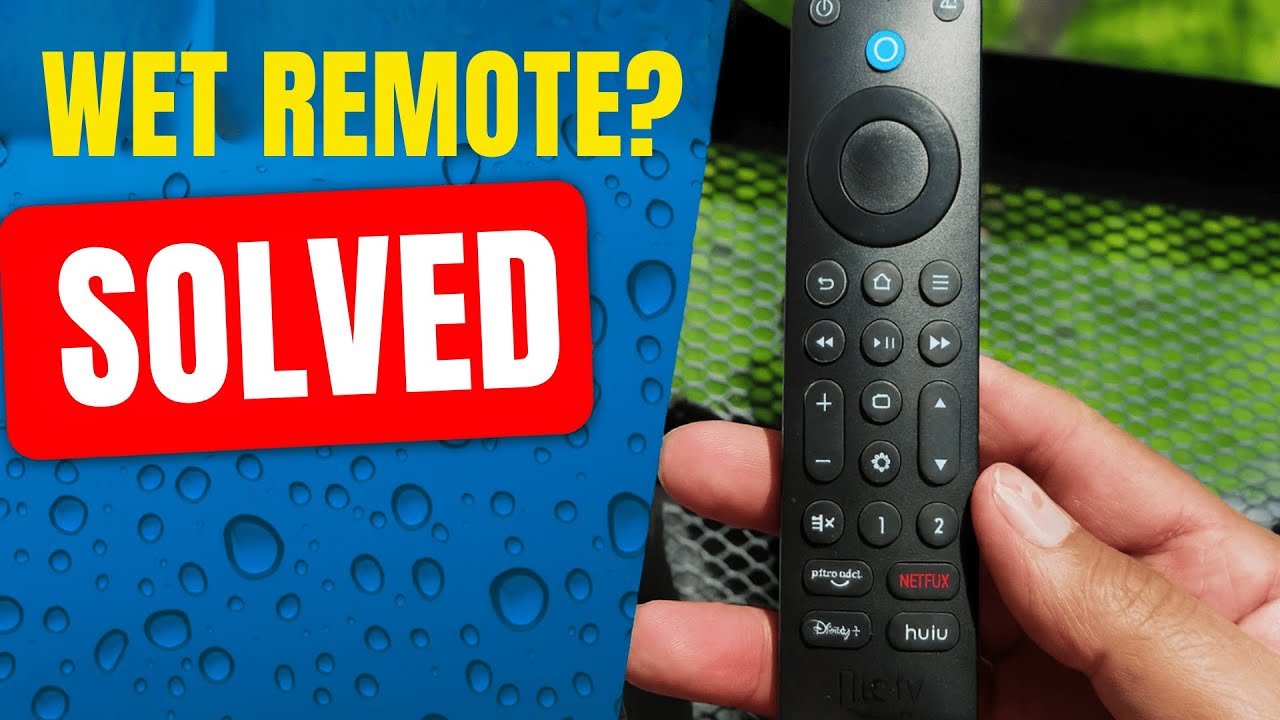 Wet Remote Control Fix - It Worked for Me - Just Try It Out! - YouTube