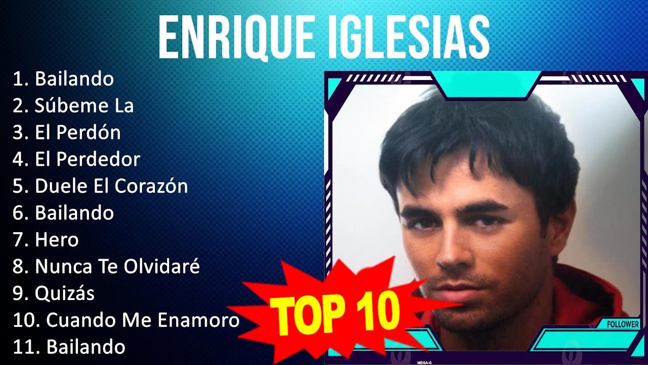 E N R I Q U E I G L E S I A S Mix 10 Maiores Sucessos Grandes
