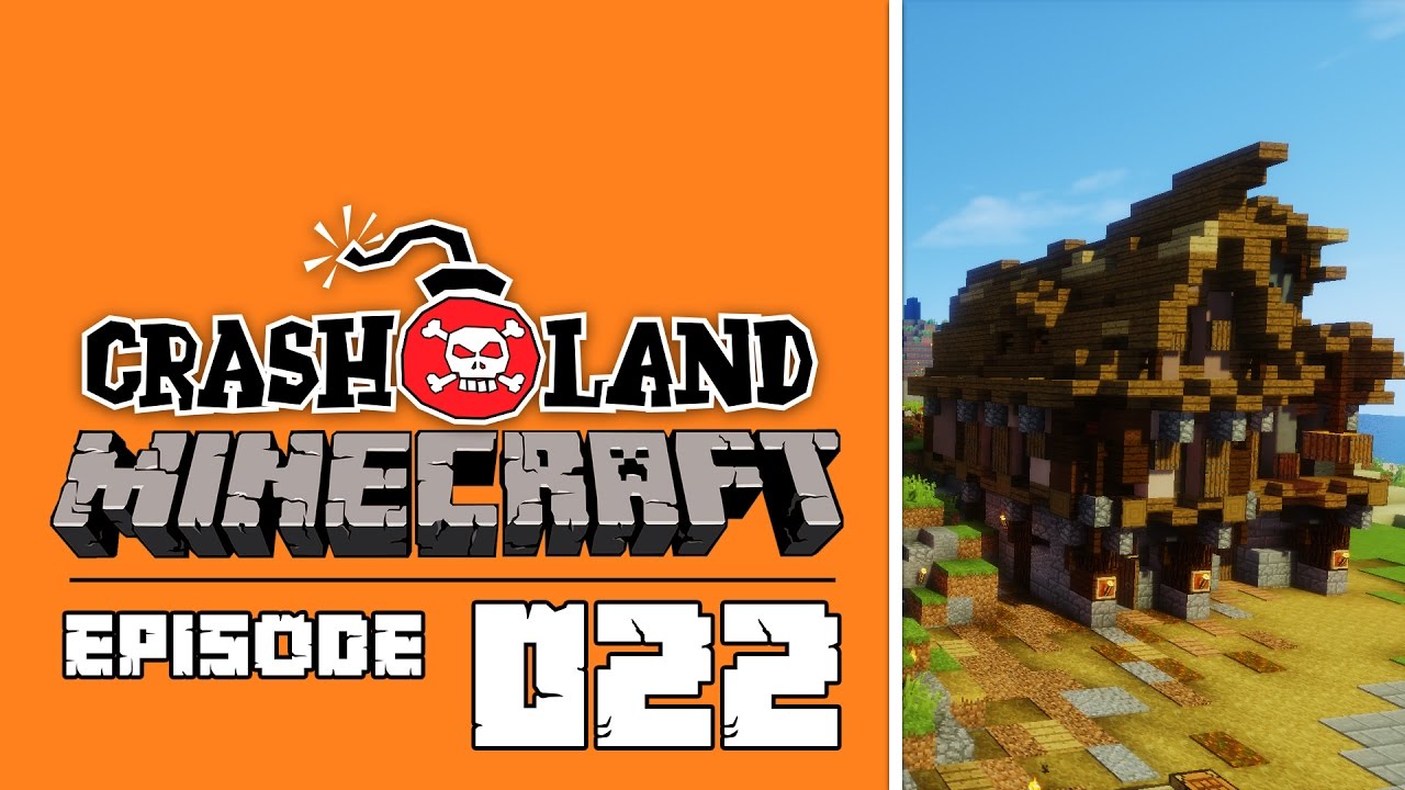 Dockside slums - Crashland - Minecraft 1.10 Vanilla - E22 - YouTube