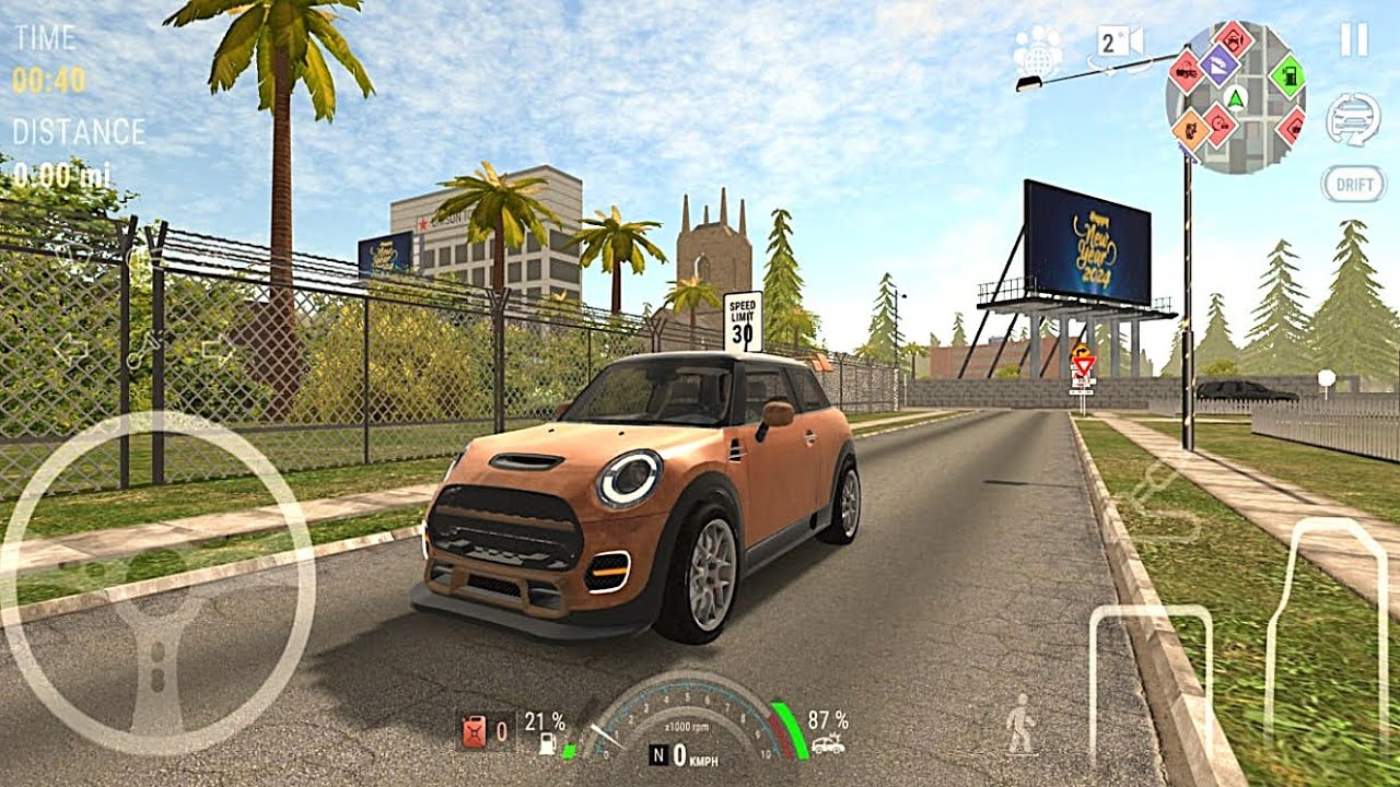 Mini Cooper / Caar Parking Driving School/ SPR Android Games/Car Games ...