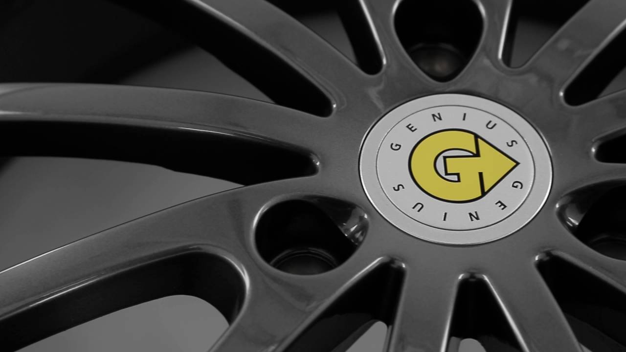 Genius Smart Car Wheels Darwin - Gunmetal with Mirror Cut Lip - YouTube