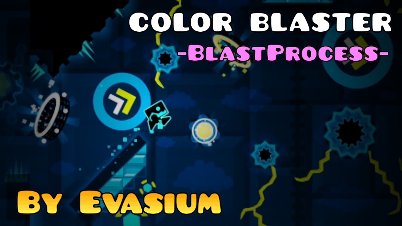 Geometry Dash - Color Blaster by Evasium - YouTube